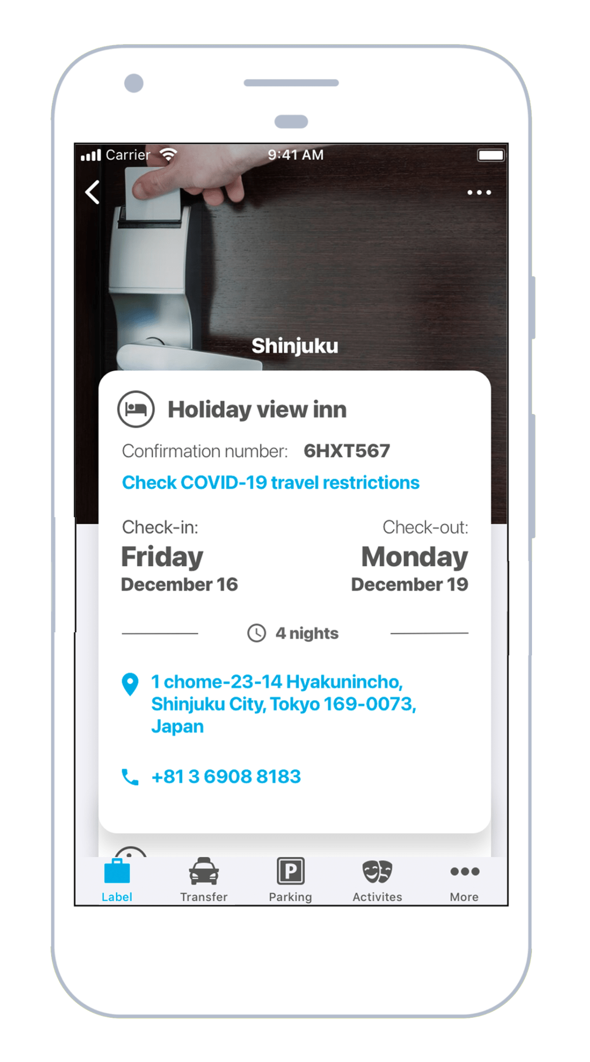 TA activity 2 – CheckMyTrip